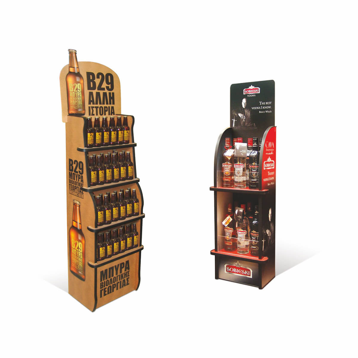 PoS Displays | Pillar Printing